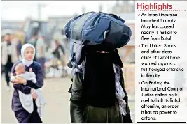 Israeli strikes kill 16 in Rafah as residents report heavy fighting - PressReader