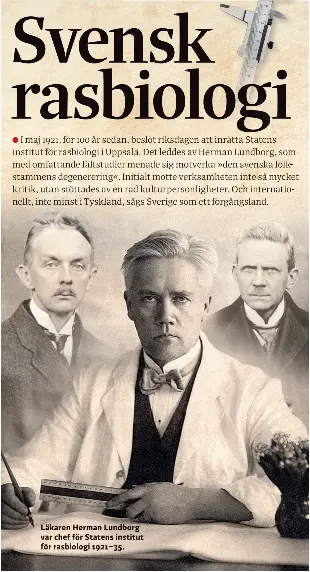 Svensk rasbiologi - PressReader