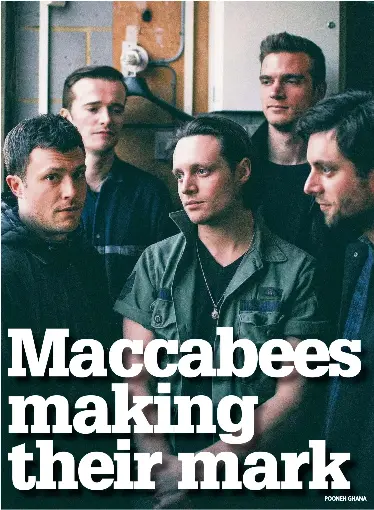 Maccabees making their mark - PressReader