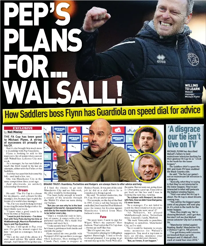 PEP’S PLANS FOR... WALSALL! - PressReader