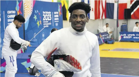 Fencer Steele embraces ‘tough’ CAC Games experience - PressReader