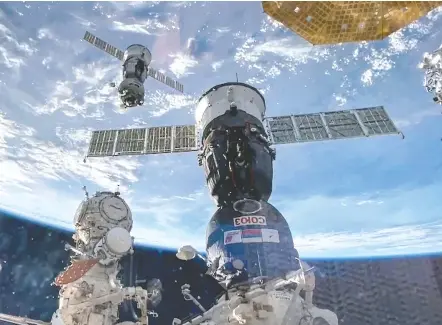 Cracks detected at aging space station - PressReader