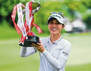 Dream come true for Lydia Ko as she finally adds ‘Asia’s Major’ to trophy haul - PressReader