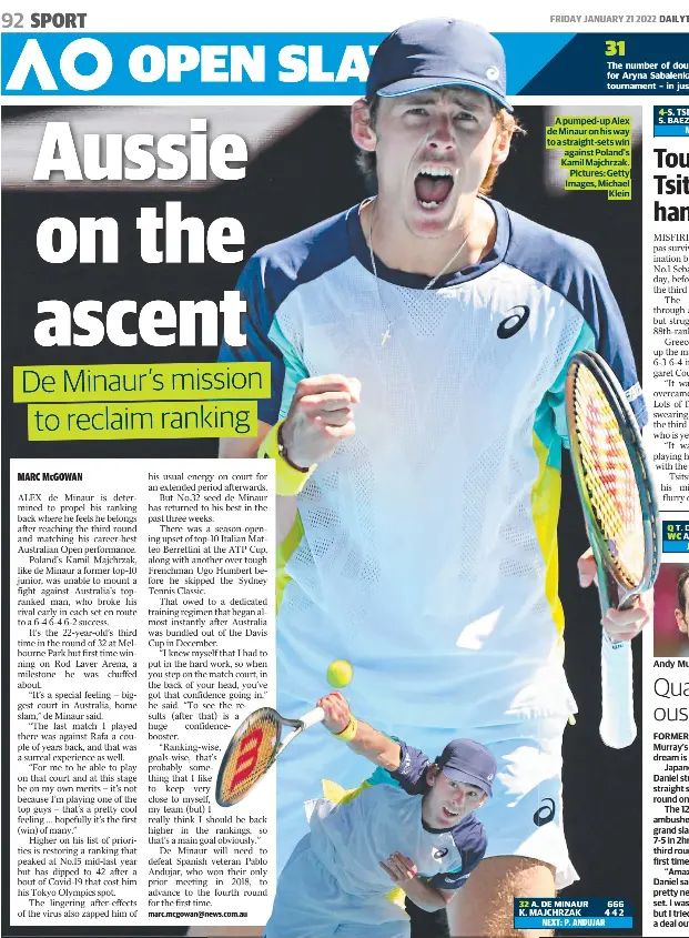Aussie on the ascent - PressReader