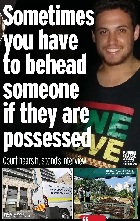 Sometimes you have to behead someone if they are possessed - PressReader