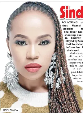 Sindi wants The River return - PressReader