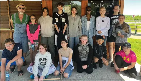 Budding entreprene­urs - Stanstead summer market - PressReader