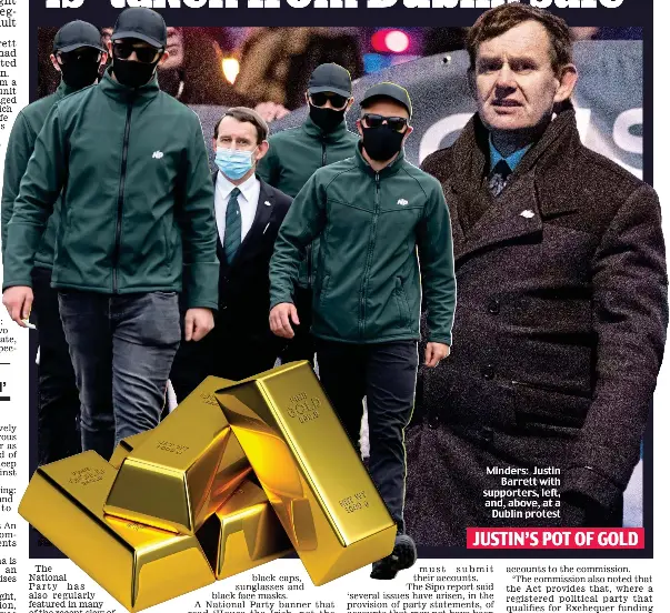 Gold worth €400k owned by far-right National Party is ‘taken from ...