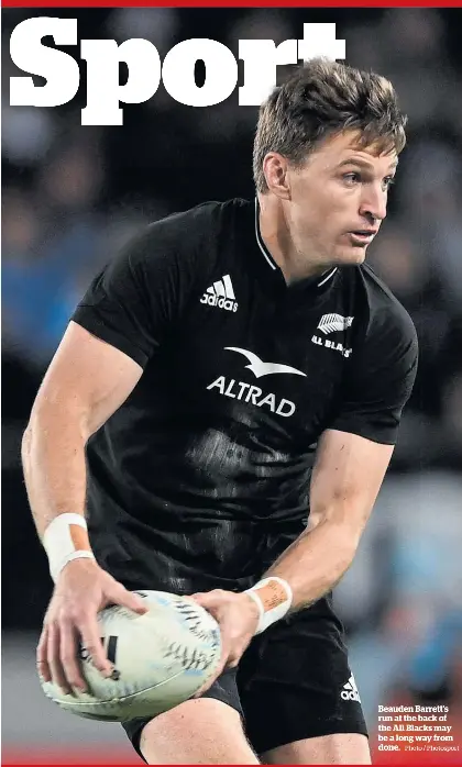 Barrett the answer to no Jordan at fullback - PressReader