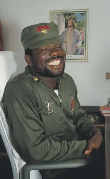 Brutal Liberian warlord turned senator - PressReader