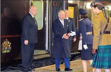 King Charles III visits Manchester by Royal Train - PressReader
