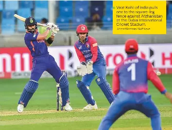 King Kohli takes guard for his second innings - PressReader