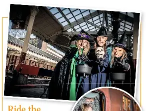 Ride the spooky train - PressReader
