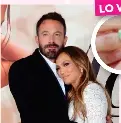 Ben Affleck entregó anillazo a Jennifer Lopez - PressReader