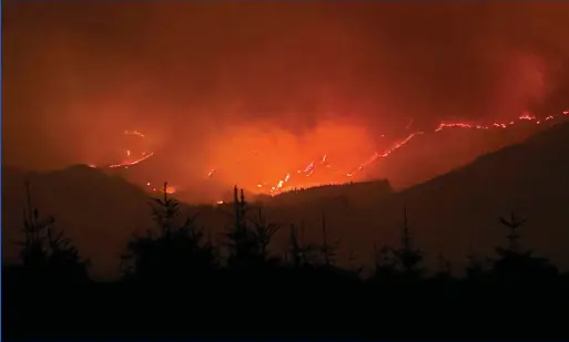 Wildfire ‘a proper inferno,’ rescued camper says - PressReader