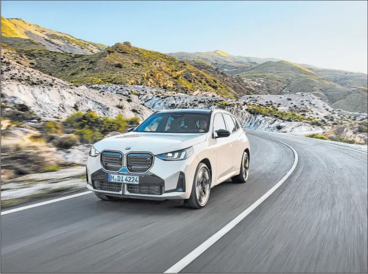 BMW X3 is bold, boosted - PressReader