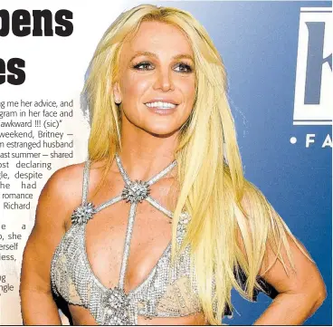 Britney Spears opens up about bullies - PressReader