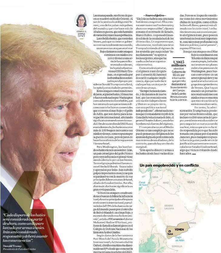 Acorralar a Irán: el otro frente pendiente de Donald Trump - PressReader