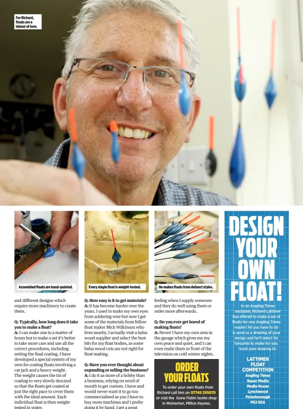 Legendary float maker Richard Lattimer reveals his secrets - PressReader