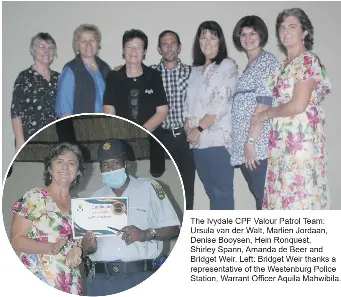 Ivydale CPF awards its members - PressReader