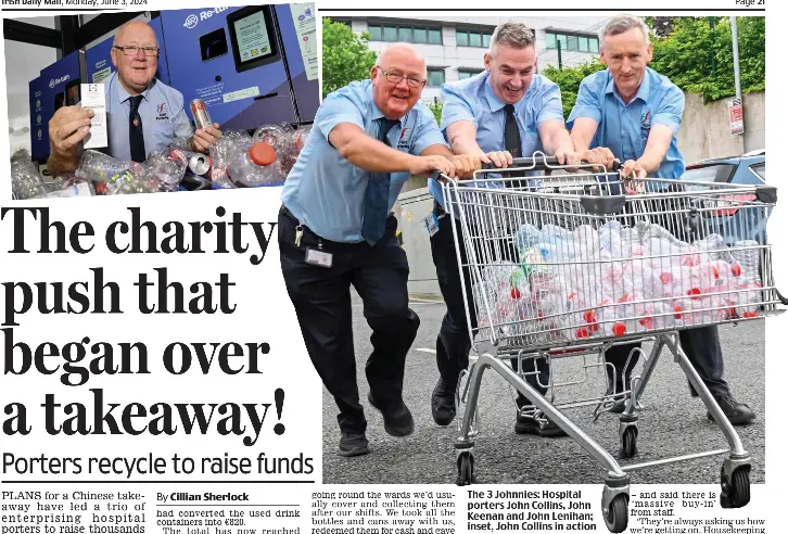 The charity push that began over a takeaway! - PressReader