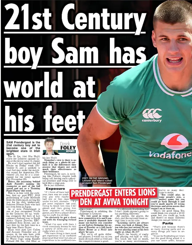 21st Century boy Sam has world at his feet - PressReader