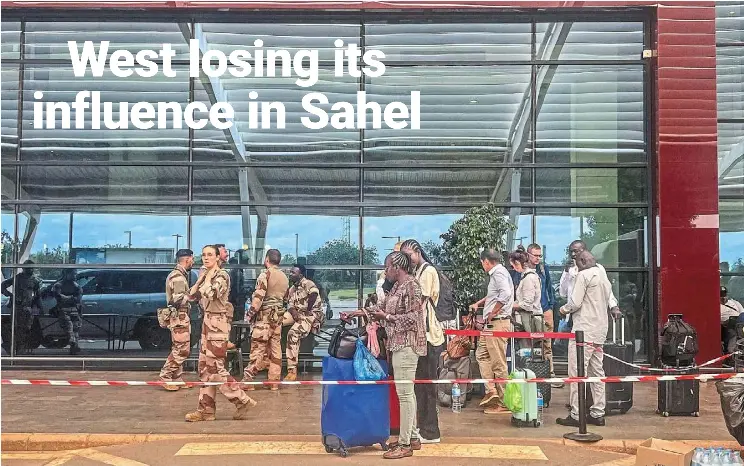 West losing its influence in Sahel - PressReader
