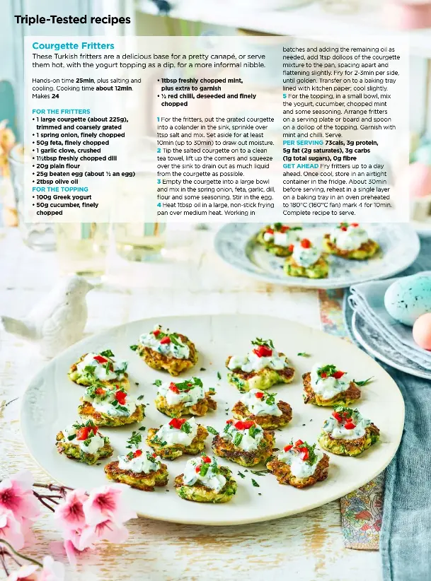 Courgette Fritters - PressReader