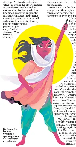 An ambitious tale of Empire and witchcraft - PressReader