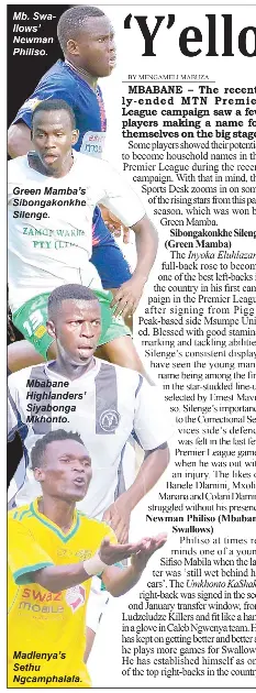 ‘Y’ello’ League rising stars - PressReader