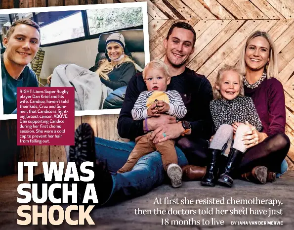 Cancer shock for Dan Kriel’s wife - PressReader