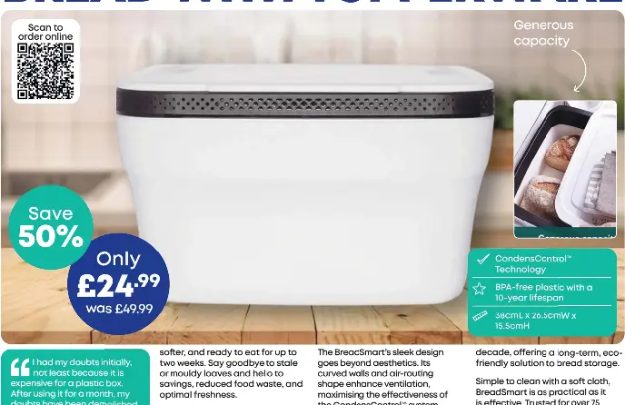 LONG LASTING FRESH BREAD WITH TUPPERWARE - PressReader