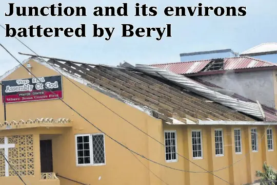 Junction and its environs battered by Beryl - PressReader