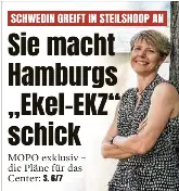 Sie macht Hamburgs „Ekel-EKZ“schick - PressReader