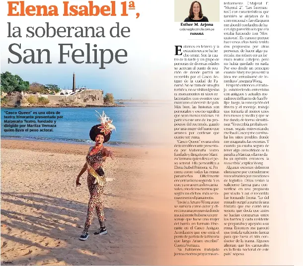 Elena Isabel 1ª, la soberana de San Felipe - PressReader