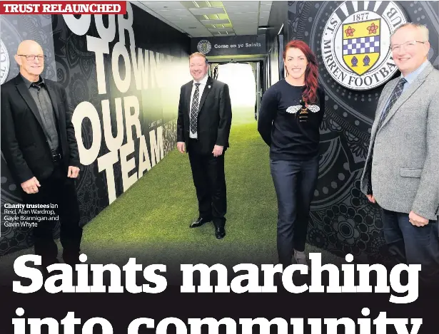 Saints marching into community projects again - PressReader