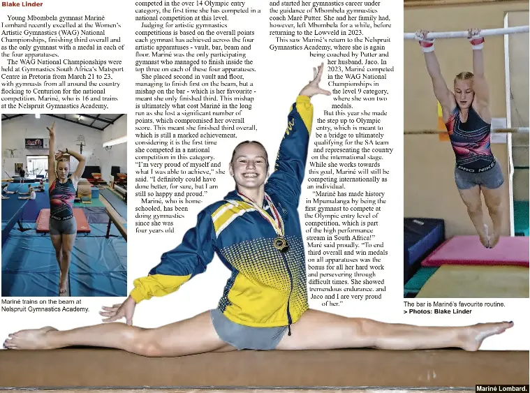 Mariné is mastering her art - PressReader