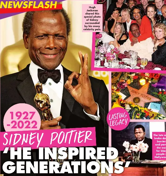 SIDNEY POITIER ‘HE INSPIRED GENERATION­S’ - PressReader