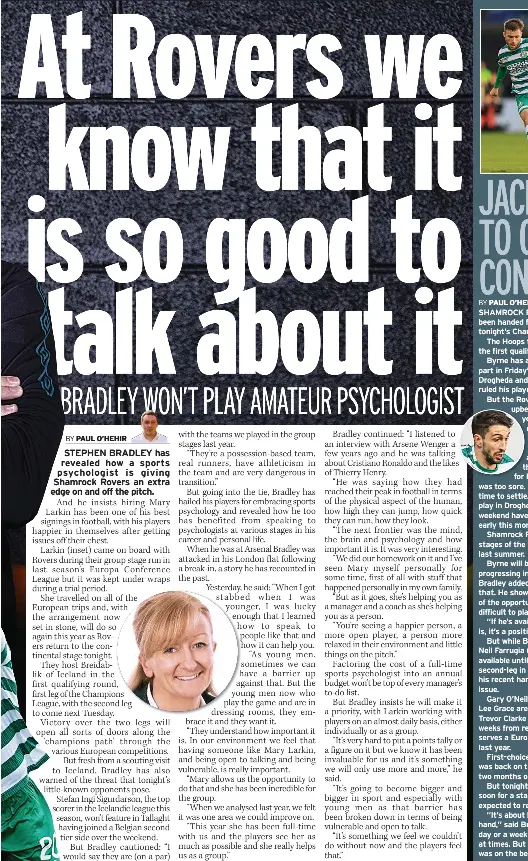 At Rovers we know that it is so good to talk about it - PressReader