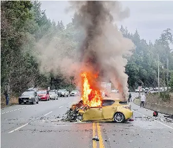 Driver hurt in fatal crash says people came down embankment to ‘pray ...