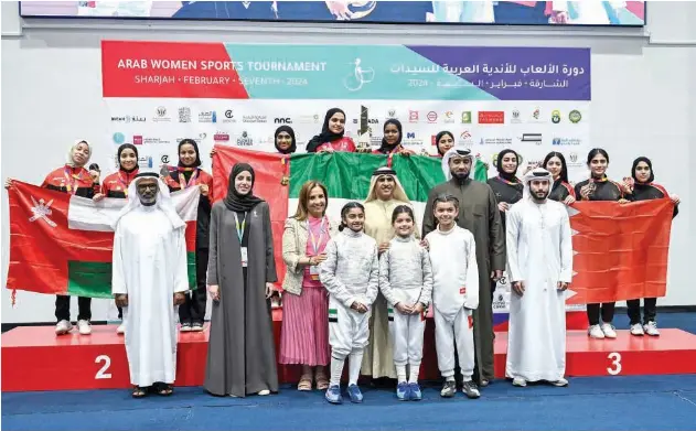UAE secure nine medals at AWST Fencing competitio­ns - PressReader