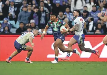 Halasima’s ‘amazing debut try’ that wasn’t - PressReader