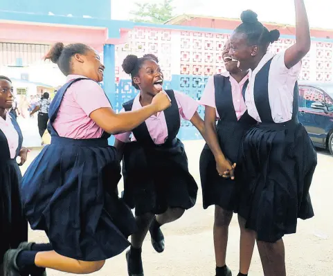 St James PEP students jubilant about successful results - PressReader