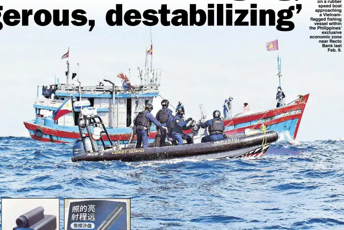 ‘China actions damaging, dangerous, destabiliz­ing’ - PressReader