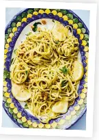 Procida ladies’ spaghetti with lemon pesto - PressReader