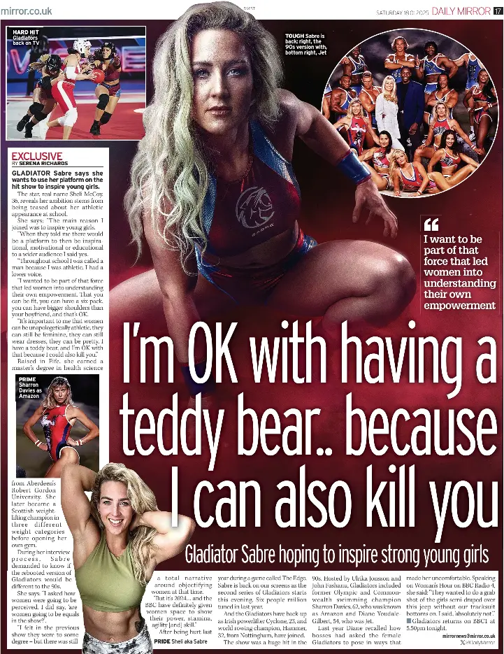 I’m OK with having a teddy bear.. because I can also kill you - PressReader