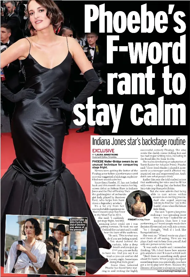 Phoebe’s F-word rant to stay calm - PressReader