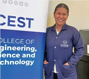 Qoro pursues engineerin­g dream at FNU - PressReader