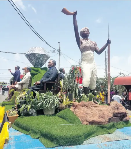 Scheed COLE breathes life into National Heroes - PressReader