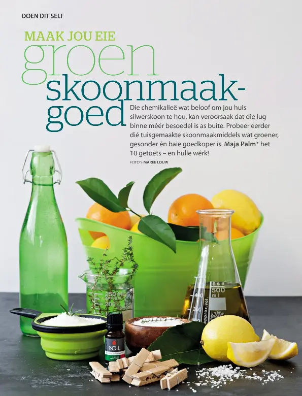 110 Groen skoonmaakm­iddels - PressReader